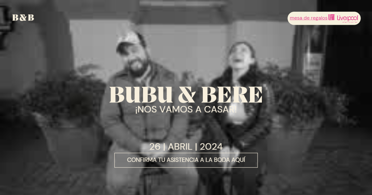 ¡NOS VAMOS A CASAR!